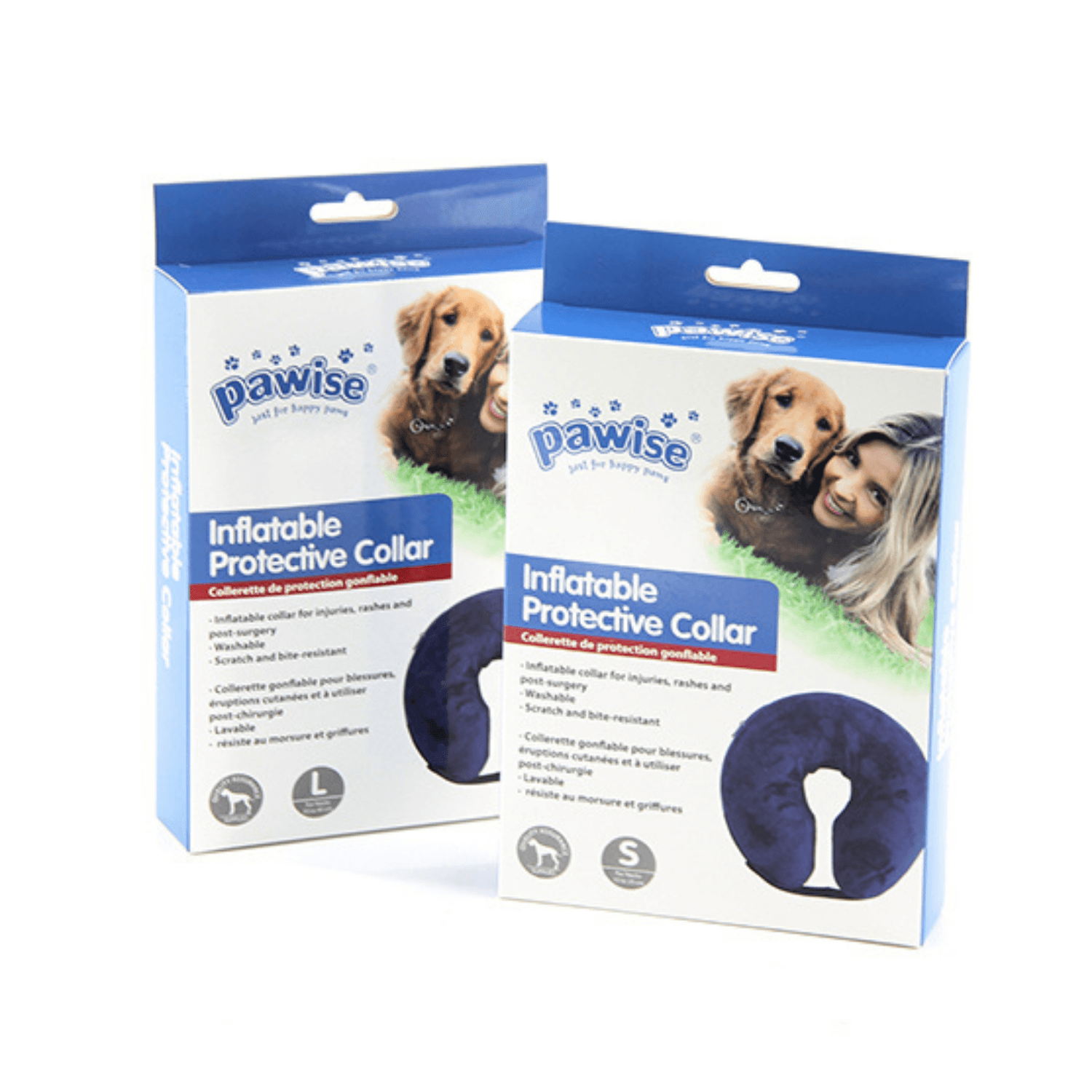 Collar Isabelino Inflable Pawise
